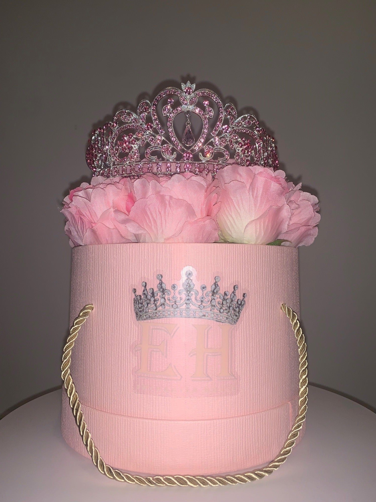 Little Princess Floral Hatbox & Tiara – Enchanted House